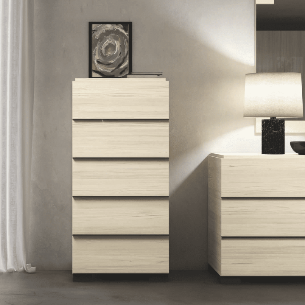 Perla Modern Italian Chester with 5 Drawers – Milano Italian & European ...